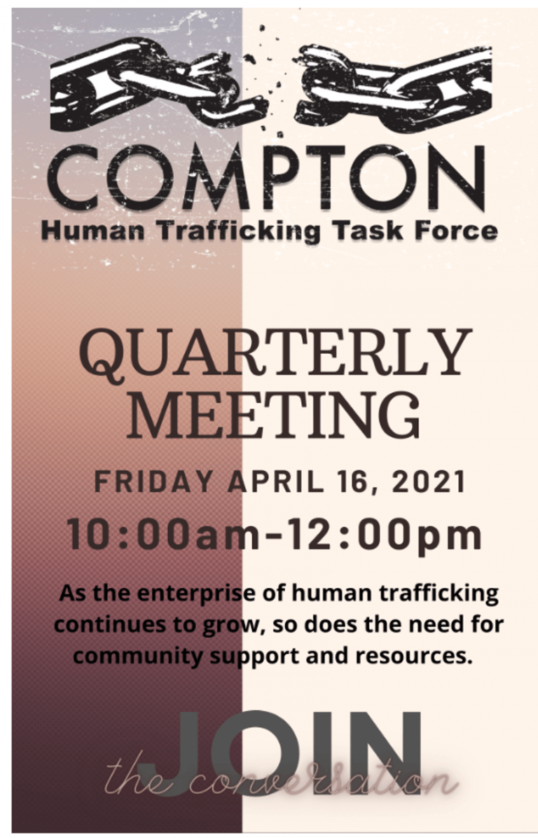 Compton Human Trafficking Task Force Quarterly Meeting – APADRC